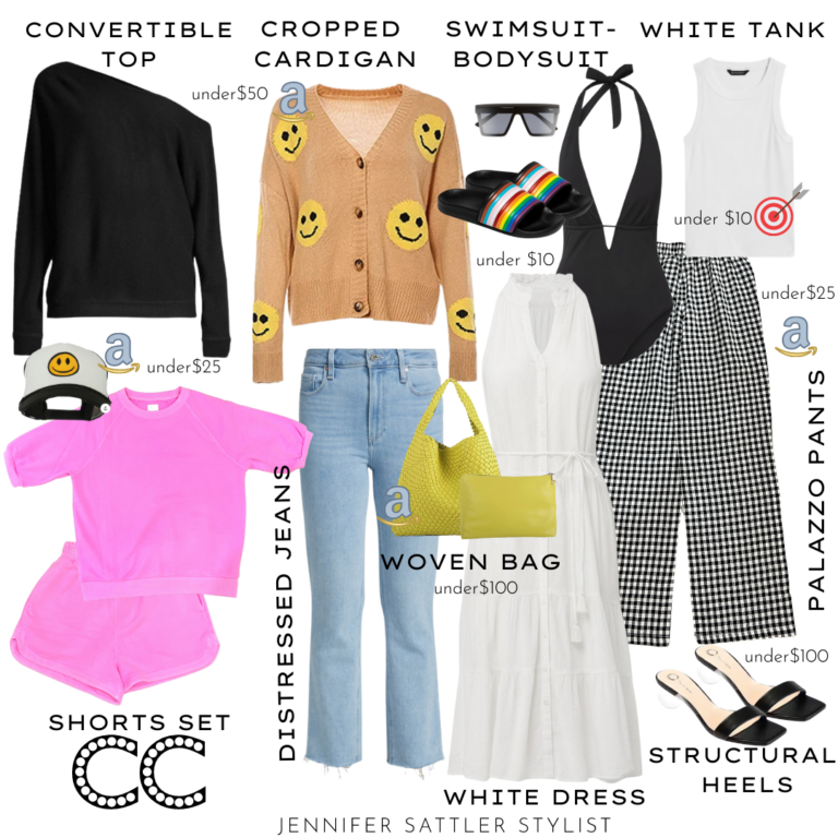 Resort Casual Capsule Wardrobe | 10 pieces that say I'm going somewhere ...