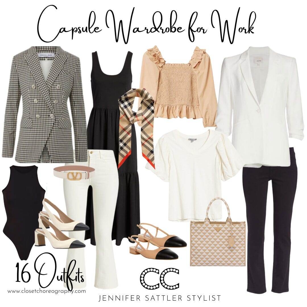 Capsule Wardrobe For Work | Meet the Hardest Working Executive Team of ...